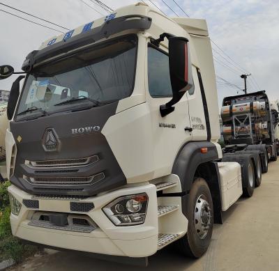 China Customized Package Size HOWO N 440/460HP 6X4 LNG/CNG Tractor Trucks for Cargo Transport for sale