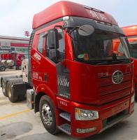 China FAW Jiefang J6plng6X4 Tractor Transport Trucks with Front Lifting Style Dumping Type for sale