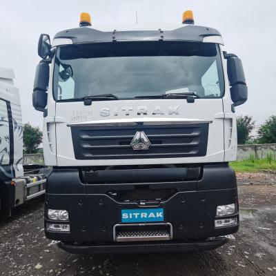 China Sinotruk Sitrak 600L Fuel Tank Tractor Truck with Air Suspension and 390 Horsepower for sale