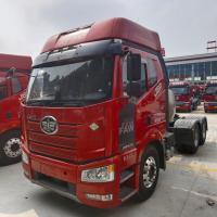 China FAW J6p Gas 6X4 Tractor for Transport Solutions ECE Tire Certification for sale