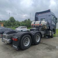 China National Heavy Duty Truck Group 6X4 Dump Truck with LNG Fuel Tractor Transport Truck for sale