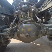 China 6500.000kg Package Gross Weight Sinotrukhowo Semi Trailer with 1000L Fuel Capacity for sale