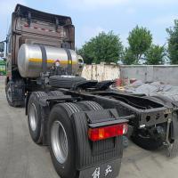 China 630HP Liberation Gas Tractor Transport Vehicle with Tyre and Advanced Steering System for sale