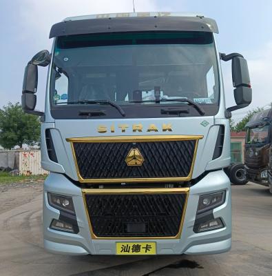 China Powerful 630HP Shandeka G7h LNG Gas Tractor Truck 6*4 6*2 for Transport of Heavy Loads for sale