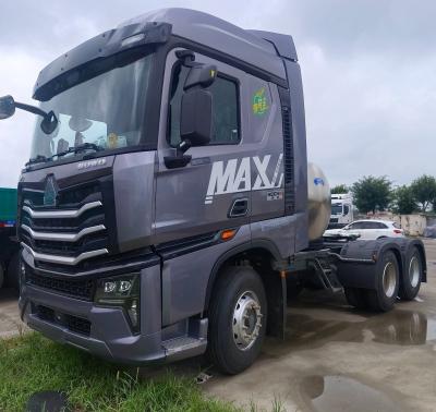 China 2024 Chinese Heavy-Duty HOWO 6X4LNG540HP Automatic Transmission Tractor Transport Truck for sale