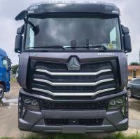 China National Heavy Duty Truck Max HOWO LNG Carbon Steel Cargo Box Advanced Hydraulic Steering for sale