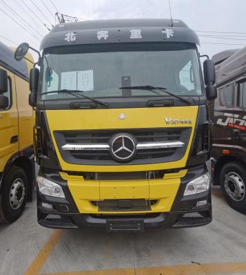 China 30-Day Refund Policy 420HP Beiben Truck with Carbon Steel Cargo Box and Power Steering for sale
