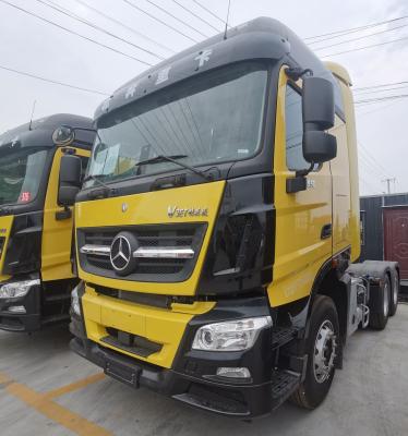 China Heavy Transport Beiben Truck with 6X4 Chassis and Power-Assisted Hydraulic Steering for sale
