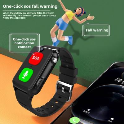 China New Smartwatch 4g Positioning System tracker Heart Rate Blood Oxygen Monitoring SOS Compatible with ISO AndAndroidSystemsCE ROHS for sale