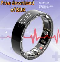 China New TK60 Smart Ring Blood Pressure, Blood Oxygen, ECG, Health Detection, Pedometer, Remote Control Photo 5ATM IP68 Waterproof for sale