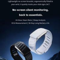 China Smart Bracelet Blood Pressure Blood Oxygen Body Temperature Sleep ECG ECG HRV Monitoring IP68 5ATM Waterproof Exercise Pedometer for sale