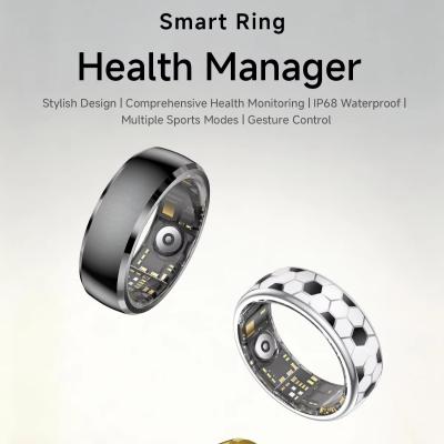 China The World's First Smart Ring Vibration Reminder Sincere Rate Blood Oxygen Sleep Meter Step Monitoring Gesture Function for sale