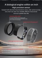 China Health Guard New Smart Ring 24-hour Accurate Real-time Detection of Blood Oxygen Heart Rate Sleep Physiological Indicators for sale