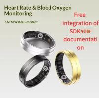 China Wholesale New Smart Ring Accurate Measurement of Heart Rate, Blood Oxygen, Sleep Monitoring Ring Waterproof Docking SDK for sale