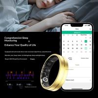 China Wholesale New Smart Ring Accurate Measurement of Heart Rate, Blood Oxygen, Sleep Monitoring Ring Waterproof Docking SDK for sale