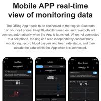 China Factory Custom TK8 Smart Ring NFC Heart Rate Blood Oxygen Sleep Meter Step Monitoring Motion Recording Gesture Controlmetal IP68 for sale