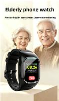 China Emergency Watch for the Elderly Fall Detection Wristband SOS Call Emergency Button GPS 4G Watch Health Monitor for the Elderly for sale