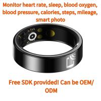 China New Ceramic NFC Smart Ring for Men and Women: Waterproof, Remote-Control Fitness Tracker with Sleep and BloodPressure Monitoring for sale