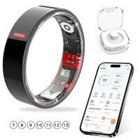 China Global Wholesale Free Docking SDK Smart Ring Blood Pressure Monitoring Heart Rate Blood Oxygen Sleep Monitoring Health Stepmeter for sale
