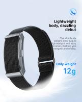 China New G69Y No Screen Smart Bracelet IP68 Waterproof Metal Skin USB Recharge Heart Rate Body Temperature Health Watch for sale