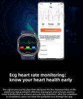 China Best Selling Smart Watch BT Call Heart Rate Blood Oxygen Pump Blood Pressure Monitoring Compatible with ISO and Android Systems for sale