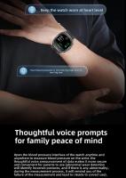 China Best Selling Smart Watch BT Call Heart Rate Blood Oxygen Pump Blood Pressure Monitoring Compatible with ISO and Android Systems for sale