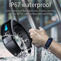 China New Smart Bracelet ECG HRV ECG Monitoring Blood Pressure Exercise Pedometer IP67 Waterproof USB Intelligent Health Monitoring for sale