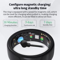 China New Smart Ring 24 Hours All-weather Accurate Monitoring of Heart Rate, Blood Oxygen, Blood Pressure, Sleep and Other Vital Signs for sale