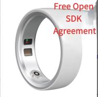 China New Ceramic Body Smart Ring All Day Real-time Monitoring of Heart Rate Variability Blood Oxygensaturationwomen'shealthmanagement for sale