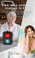 China Smart 4G Watch GPS Positioning Geo-fence Anti-loss Function Health Reminder Suitable for the Elderly and Sanitation Workers for sale