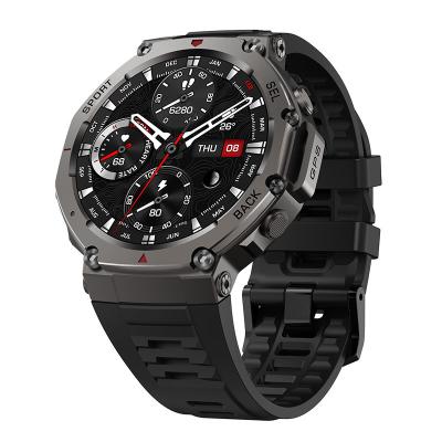 China Explosive Men's Smart Tracking Watch GPS Satellite Positioning Sports Titanium Alloy Watch Frame Compatible WithISOAndroidsystem for sale