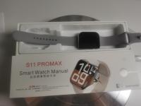 China Hot Selling S11PROMAX Smart BT Watch BT Call Heart Rate Blood Oxygen Exercise Mode Compatible with ISO and Android Systems for sale