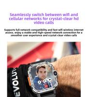 China Suitable for Men and Women Smart Tracking Watch 5g Full Netcom Heart Rate Blood Pressure Measurement Smart Watch Sim Card for sale
