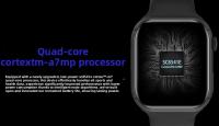 China Factory Best Selling DM60 Card Watch Body Temperature Smart Heart Rate Big Screen BT Call Sports Smart Health(2G 16G for sale