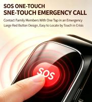 China SOS Emergency Call Smart Watch for Alzheimer's Disease Patient Health Monitoring 4G GPS Tracker Locator Fall Detection A6model for sale