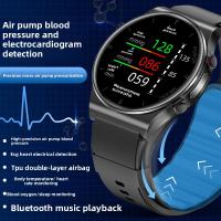 China The New Smart Watch air Pump Measures Blood Pressure Health HR SPO2 ECG Monitoring Compatible with ISO and Android Systems for sale