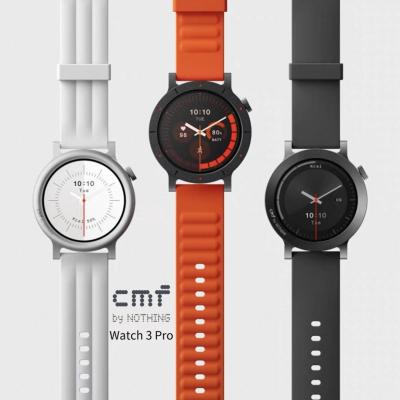 China CMF Watch 3 Pro Smart Watch 1.43-inch AMOLED Silicone GPS BT Calling Heart Rate Tracking 130+ Sports Modes Fitness Tracker for sale