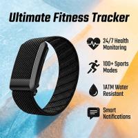 China Best Selling Sports Fitness Non Screen Bracelet Nylon Strap Heart Rate Blood Oxygen Monitoring Sports Smart Watch for sale