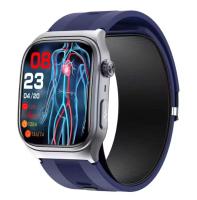 China AMOLED Smart Bluetooth Watch Series Display Real Time ECG Blood Oxygen Air Pump Pressure Calls for sale