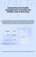 China NexRing smart ring—medical-grade titanium, IP68 waterproof, tracks sleep, blood oxygen, heart rate, HRV, stress, and exercise; non-invasive blood glucose monitoring. for sale