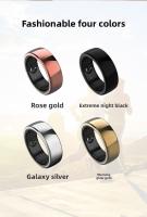 China NexRing smart ring—medical-grade titanium, IP68 waterproof, tracks sleep, blood oxygen, heart rate, HRV, stress, and exercise; non-invasive blood glucose monitoring. for sale