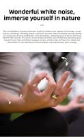 China NexRing smart ring—medical-grade titanium, IP68 waterproof, tracks sleep, blood oxygen, heart rate, HRV, stress, and exercise; non-invasive blood glucose monitoring. for sale