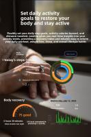 China NexRing smart ring—medical-grade titanium, IP68 waterproof, tracks sleep, blood oxygen, heart rate, HRV, stress, and exercise; non-invasive blood glucose monitoring. for sale