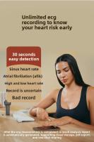 China CardioRing ECG Blood Pressure Smart Ring Medical Grade Dual Core Sleep Blood Oxygen Heart Rate HRV AI Health Tracker for sale