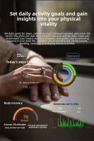 China CardioRing ECG Blood Pressure Smart Ring Medical Grade Dual Core Sleep Blood Oxygen Heart Rate HRV AI Health Tracker for sale