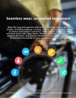 China CardioRing ECG Blood Pressure Smart Ring Medical Grade Dual Core Sleep Blood Oxygen Heart Rate HRV AI Health Tracker for sale