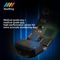China CardioRing ECG Blood Pressure Smart Ring Medical Grade Dual Core Sleep Blood Oxygen Heart Rate HRV AI Health Tracker for sale