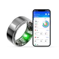 China Smart Health Ring Series combining AI technology with wearable sensors for continuous blood glucose and vital sign monitoring for sale