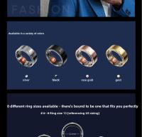 China Smart Health Ring Series combining AI technology with wearable sensors for continuous blood glucose and vital sign monitoring for sale