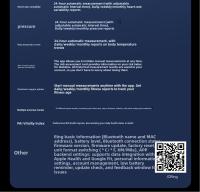 China Smart Health Ring Series combining AI technology with wearable sensors for continuous blood glucose and vital sign monitoring for sale